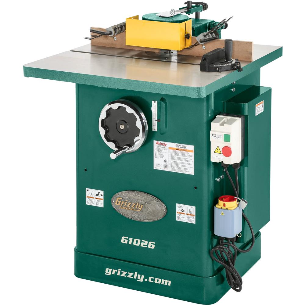 Grizzly G1026 - 3 HP Shaper - Grizzly Industrial, Inc.