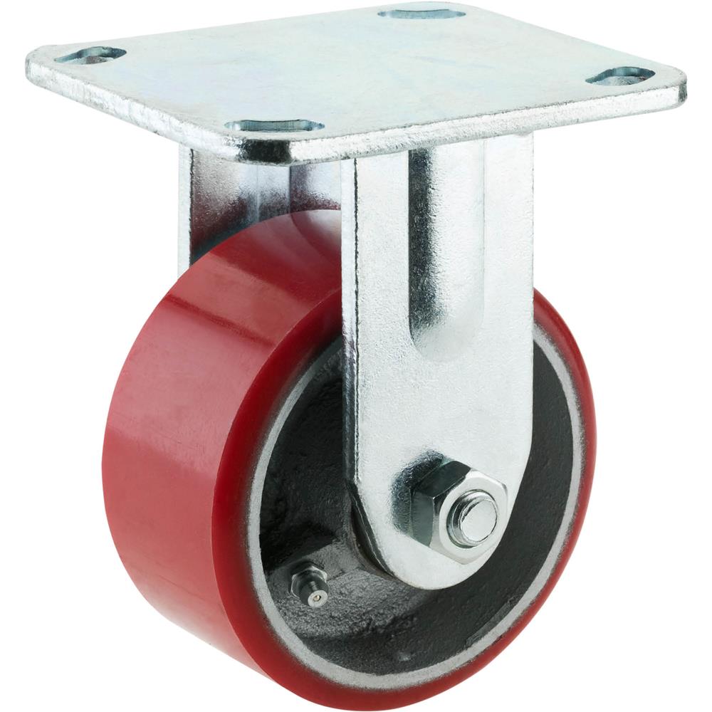 4" Heavy-Duty Fixed Caster - Grizzly Industrial, Inc.