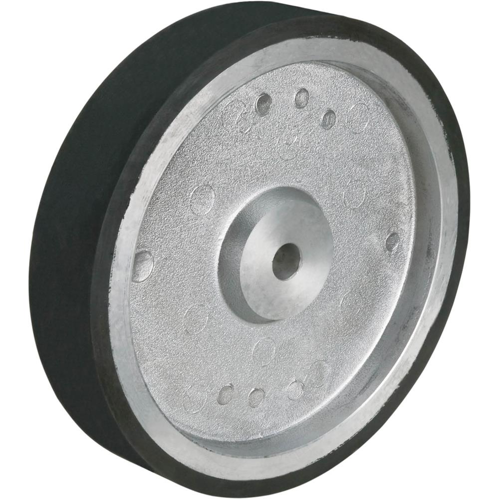 10" Aluminum /Rubber Wheel for G1015 - Grizzly Industrial
