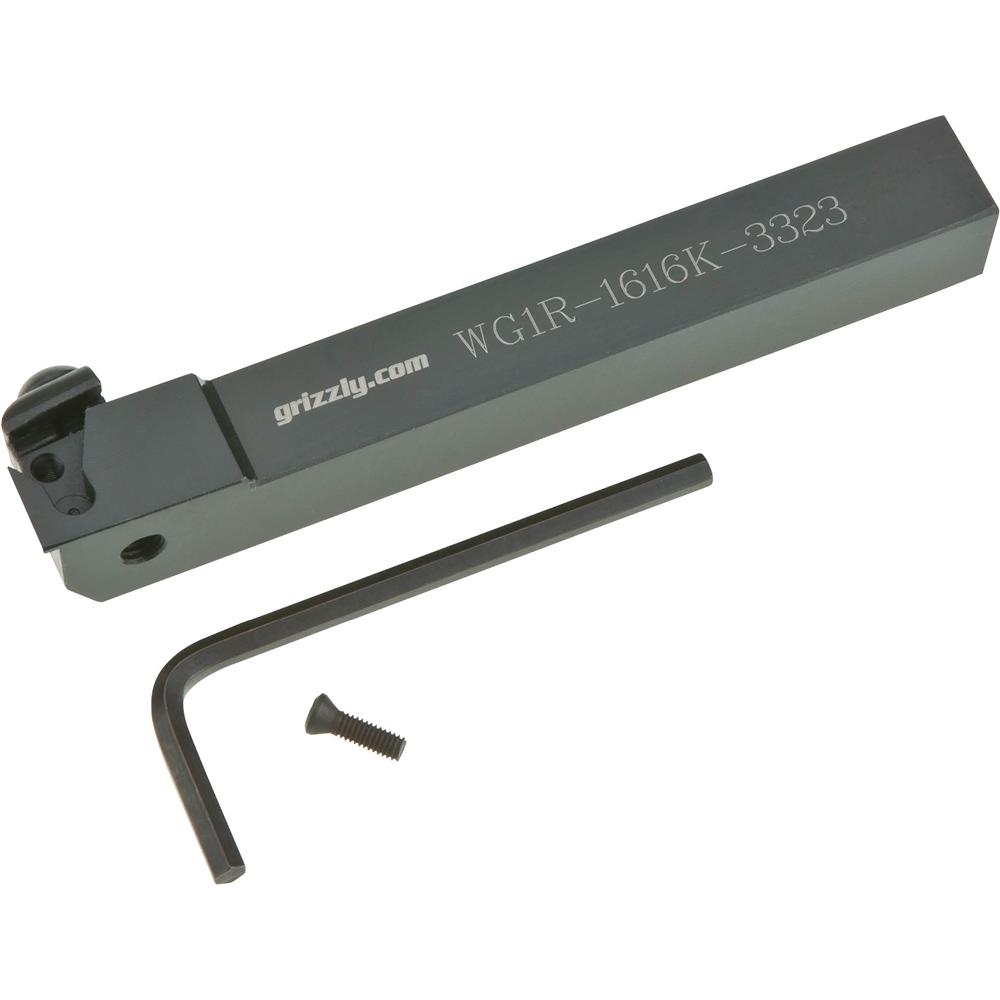 External Threading Tool Holder - 16mm Sq, Right-hand - Grizzly ...