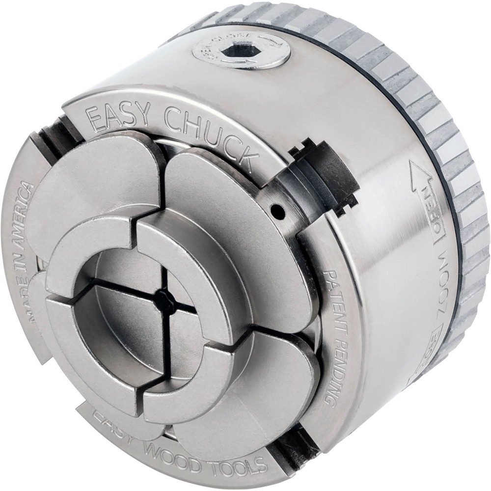 Easy Wood Tools T25646 - 4" Easy Chuck 1"-8 TPI - Grizzly Industrial, Inc.