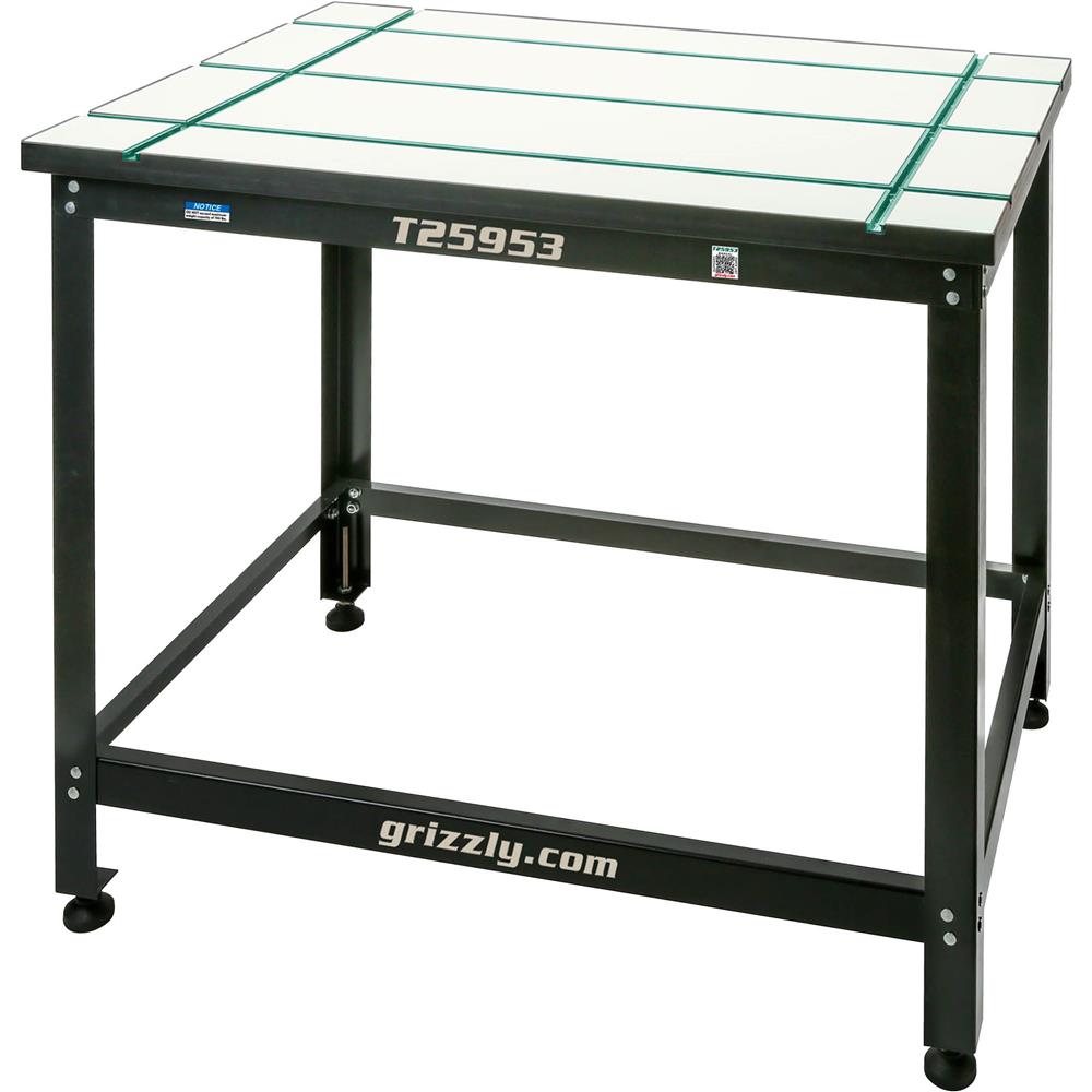T-Slot Work Table with Stand - Grizzly Industrial, Inc.