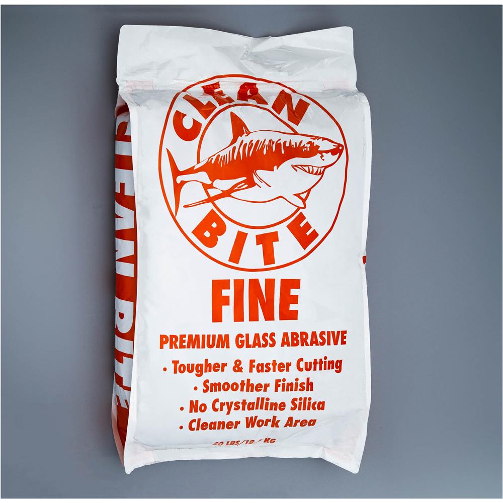 Clean Bite Sandblasting Media, Fine, 40-lbs. - Grizzly Industrial, Inc.