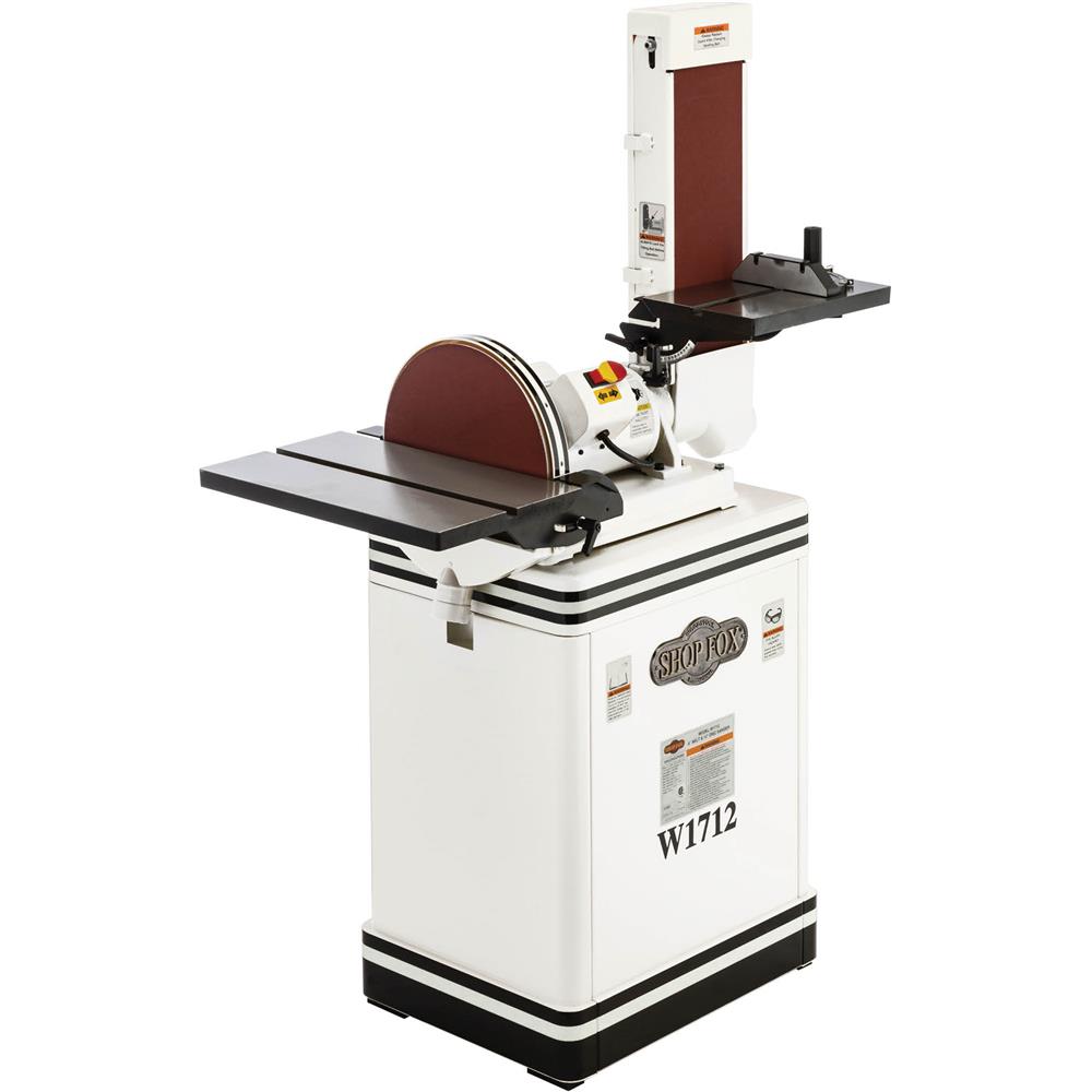 Shop Fox W1712 - 6" x 48" Belt/12" Disc Combo Sander - Grizzly ...