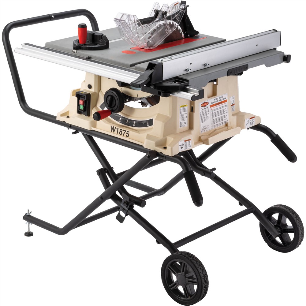 10" 2 HP Benchtop Table Saw w/Stand - Grizzly Industrial, Inc.