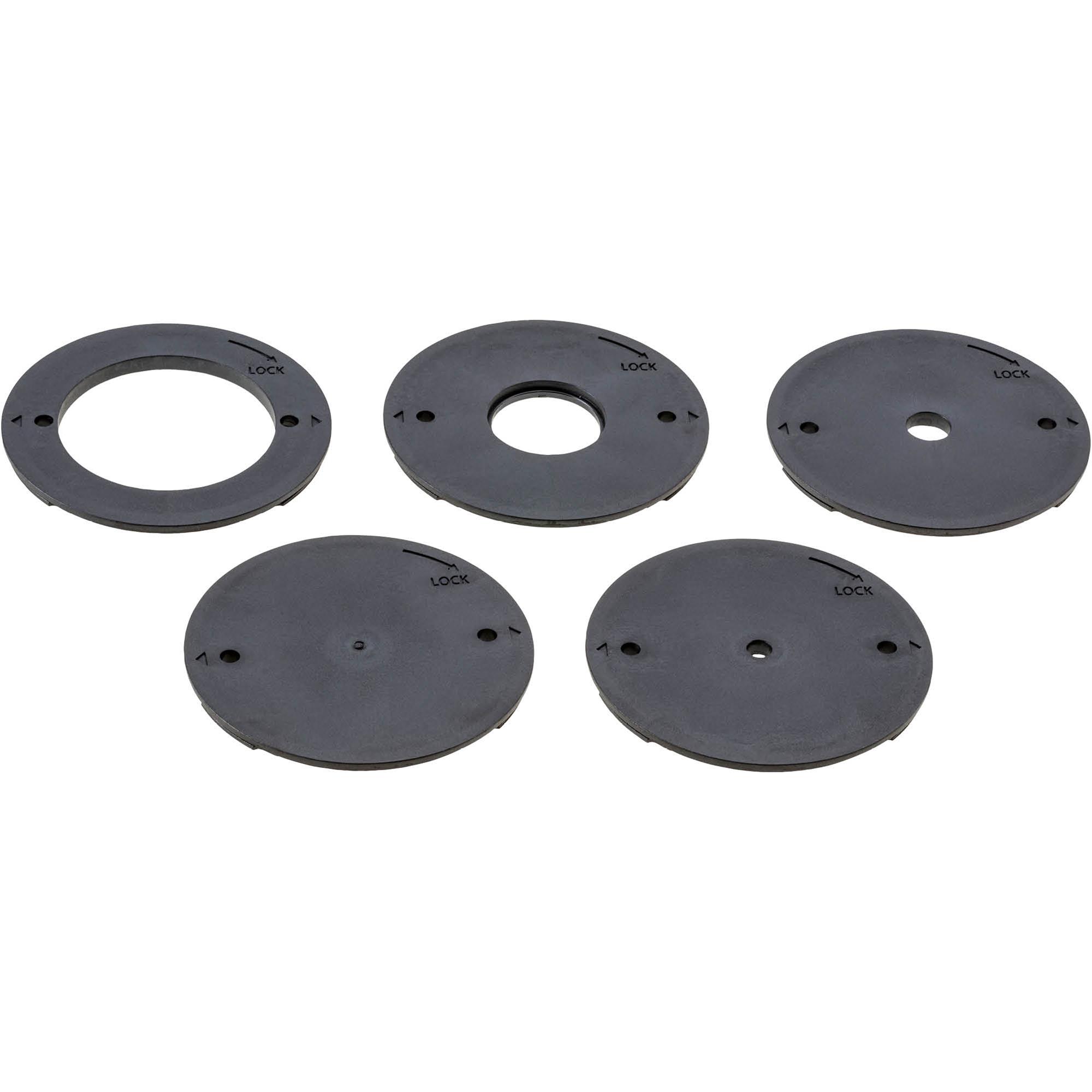 Router Table Ring 5 Pc. Set - Grizzly Industrial, Inc.