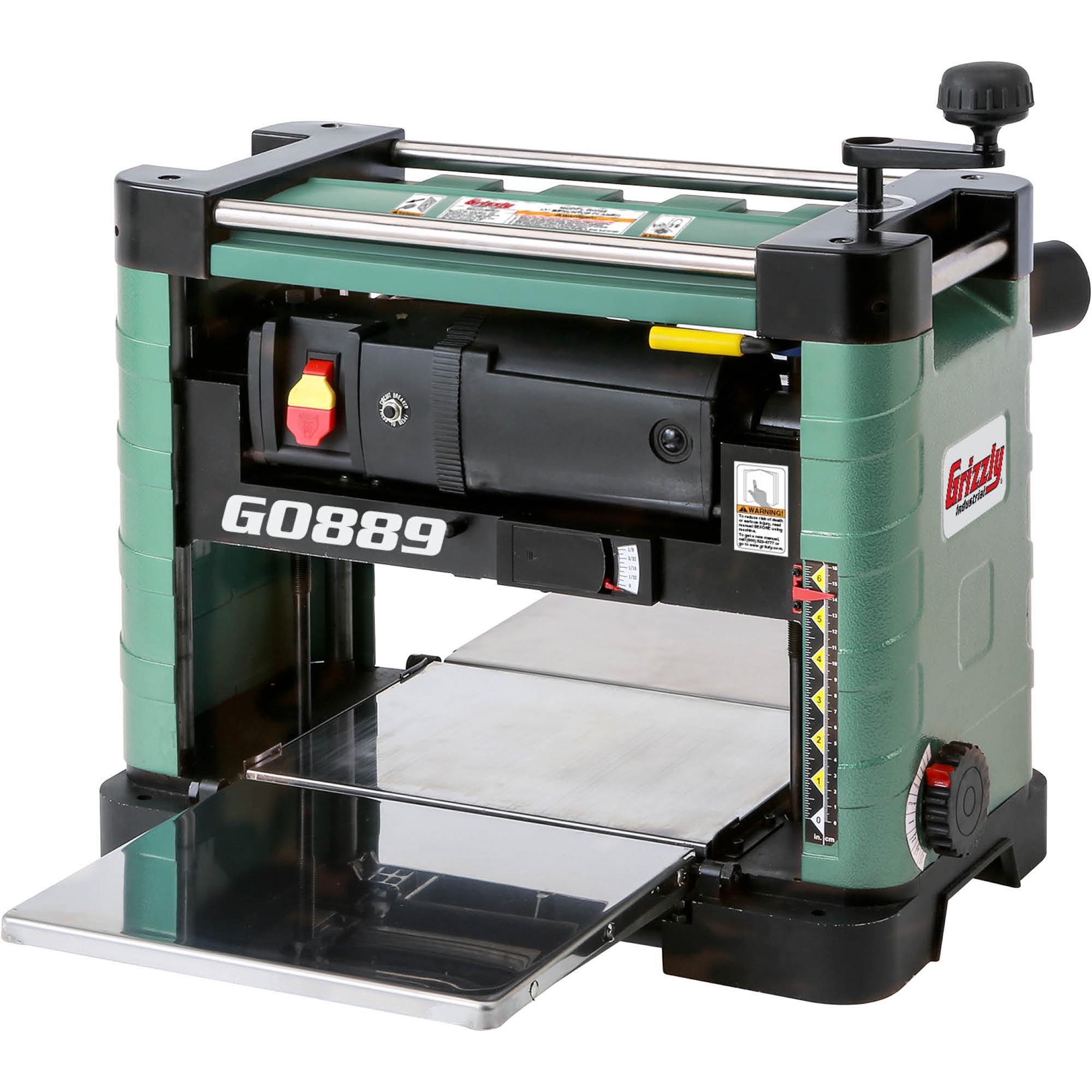 13" 2 HP Benchtop Planer - Grizzly Industrial
