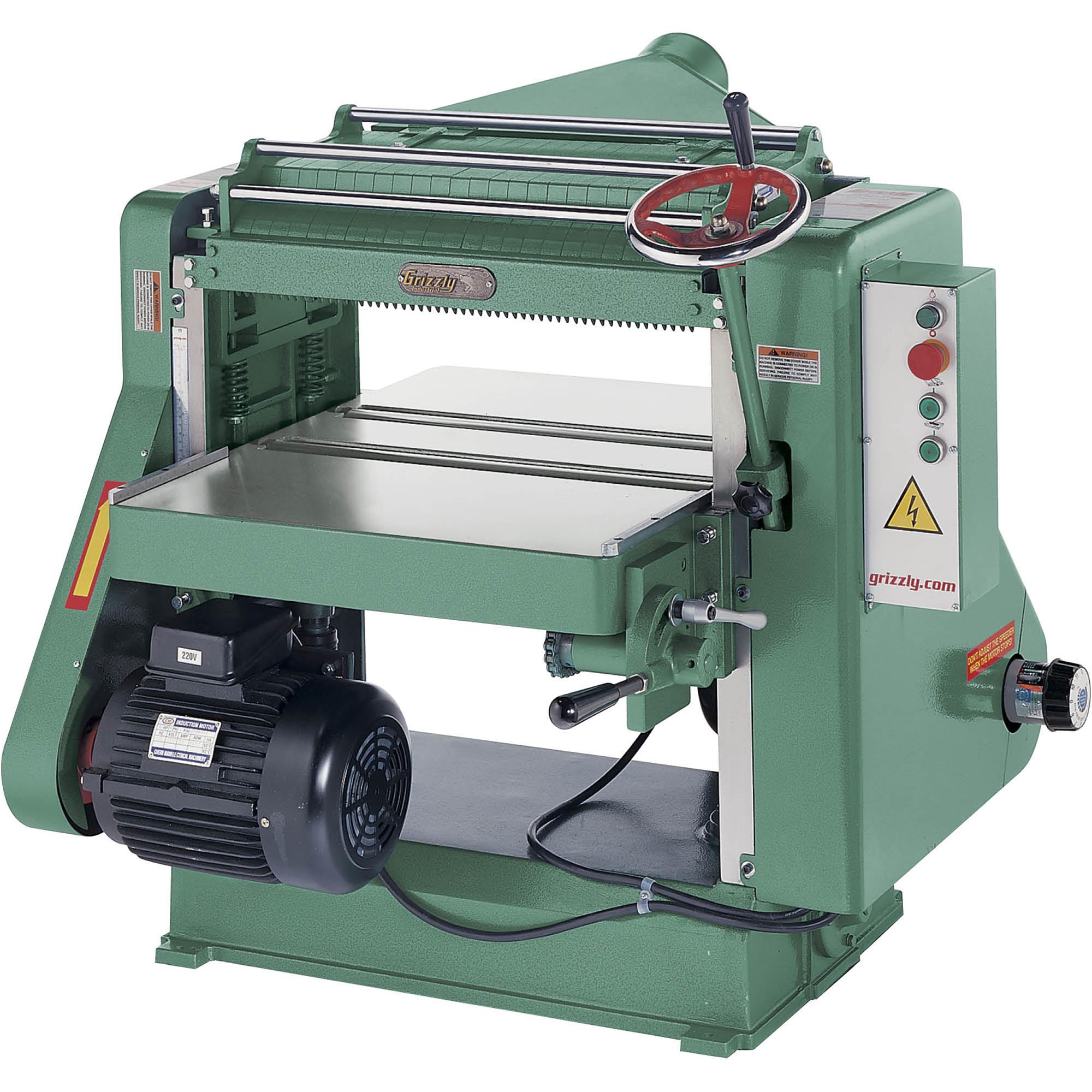 24" 5 HP Planer - Grizzly Industrial, Inc.
