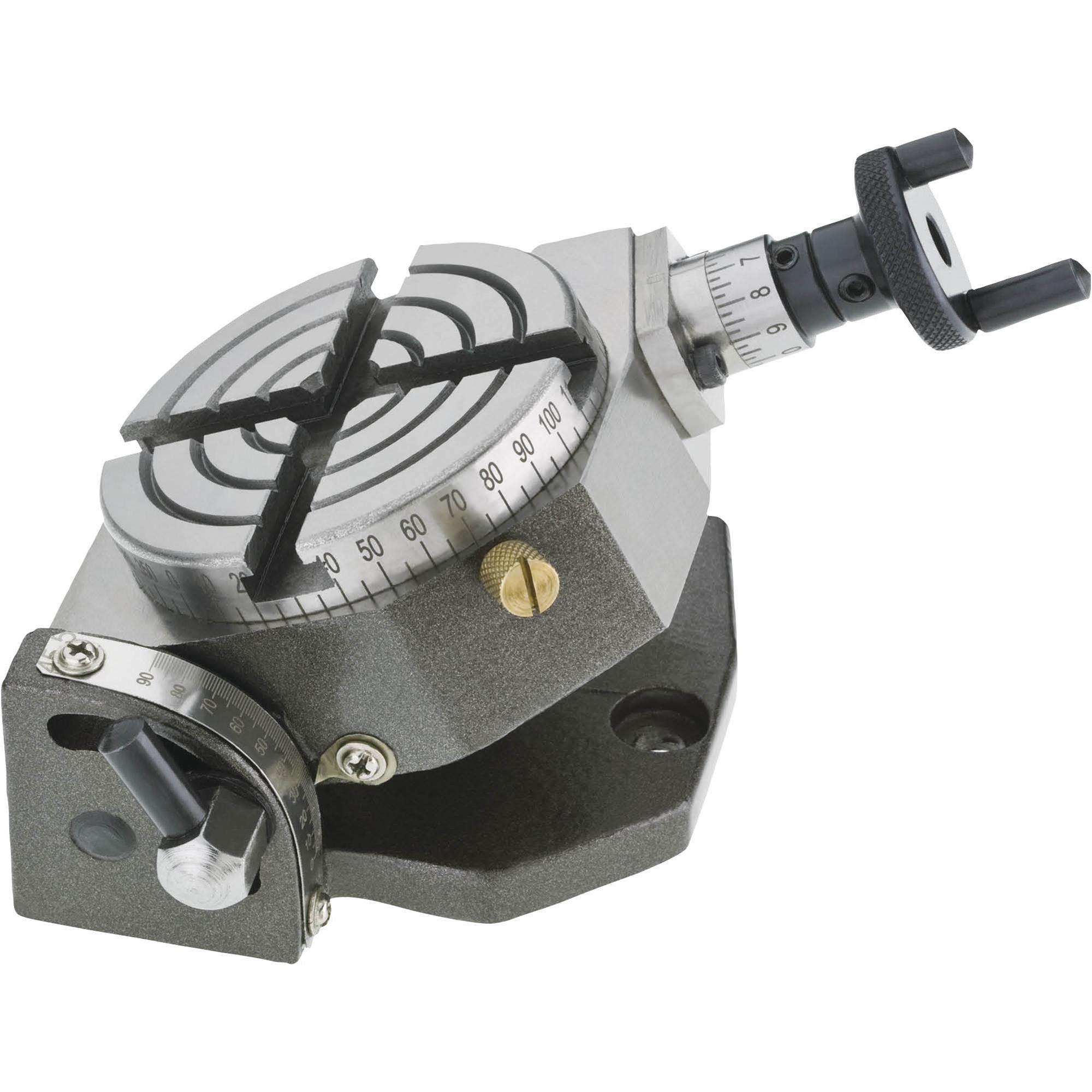 3" Rotary Table - Tilting - Grizzly Industrial