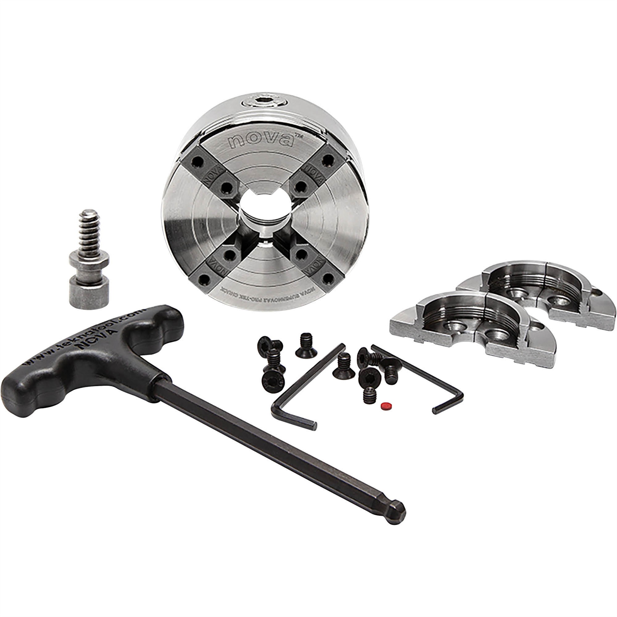 Pro-Tek Super Nova Woodturning Chuck - Insert Type - Grizzly Industrial