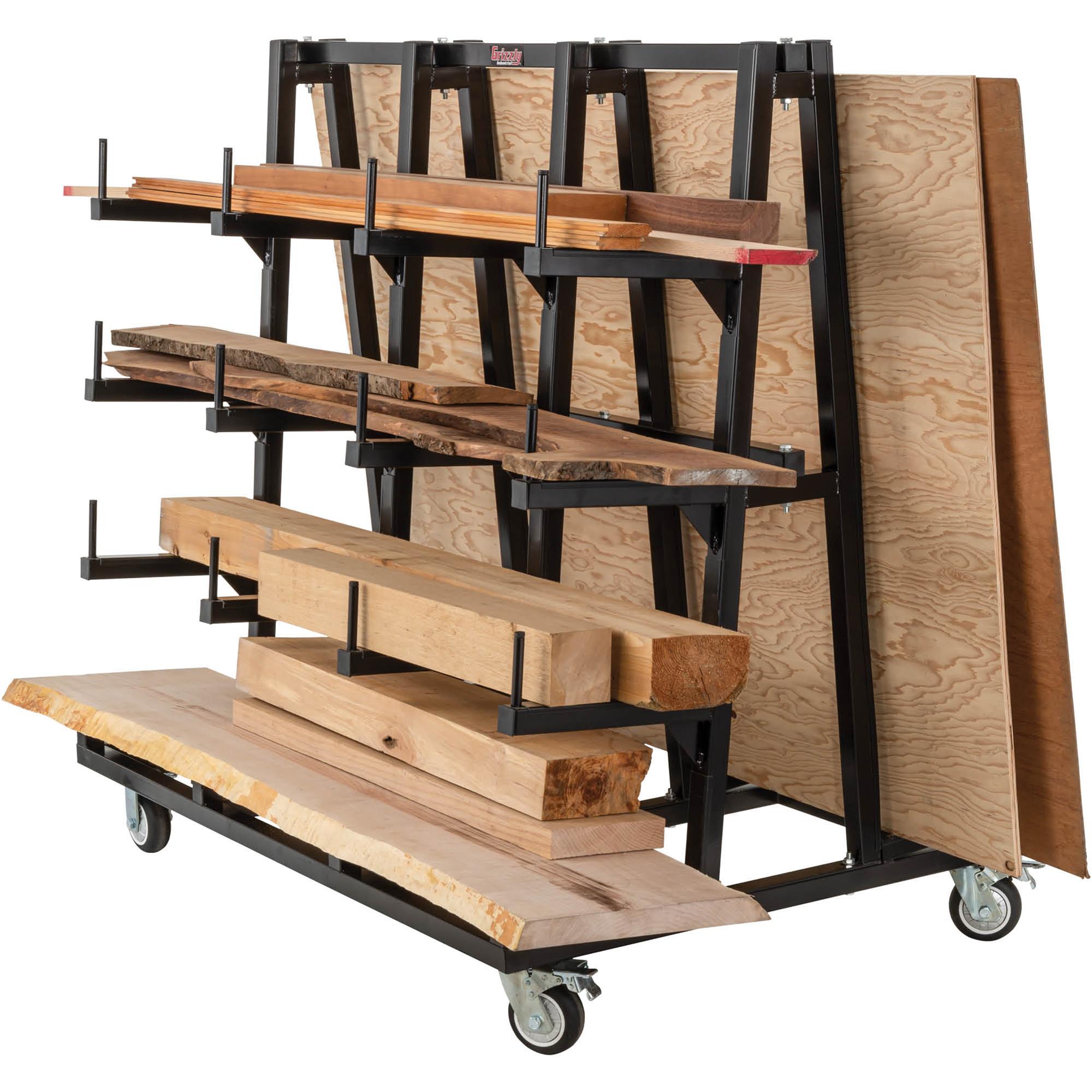 Lumber/Plywood Cart - Grizzly Industrial