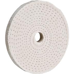 4" x 40 Ply x 5/8" Soft Muslin Buffing Wheel, 5,000 RPM - Grizzly ...