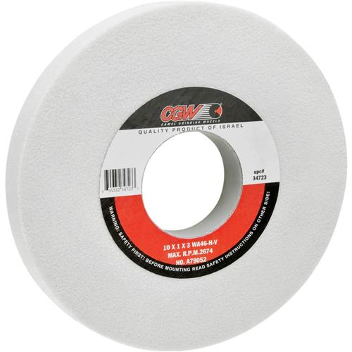 A/O 10" x 1" x 3" Grinding Wheel, Friable, Type 1, 46 Grit - Grizzly ...
